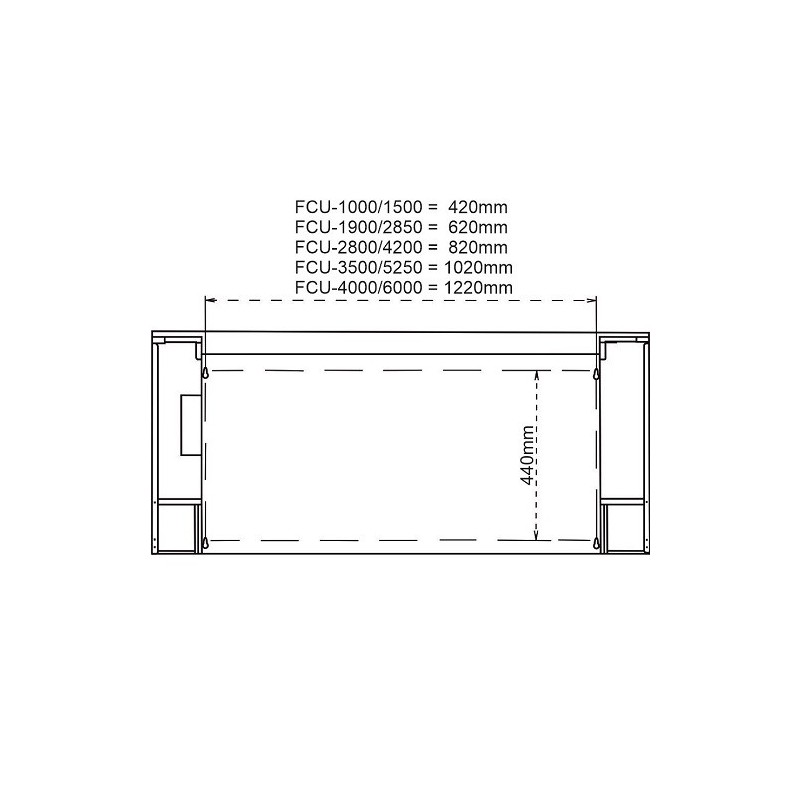 Ultra Thin Fan Coil FCU-4000/6000